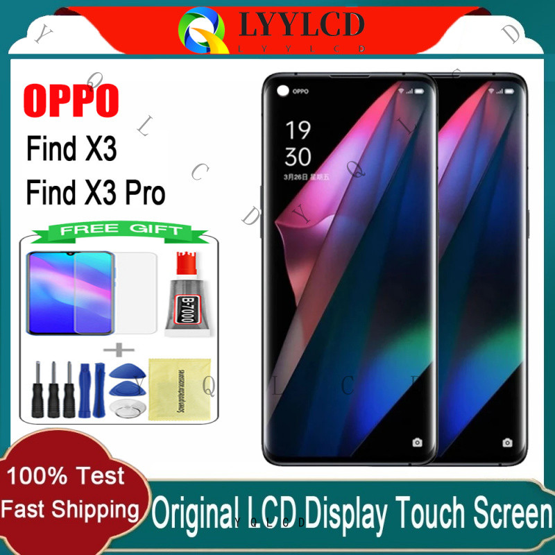 Original AMOLED OPPO Find X3 5G X3 Pro 5G LCD Display Touch Screen Replacement | Shopee Malaysia
