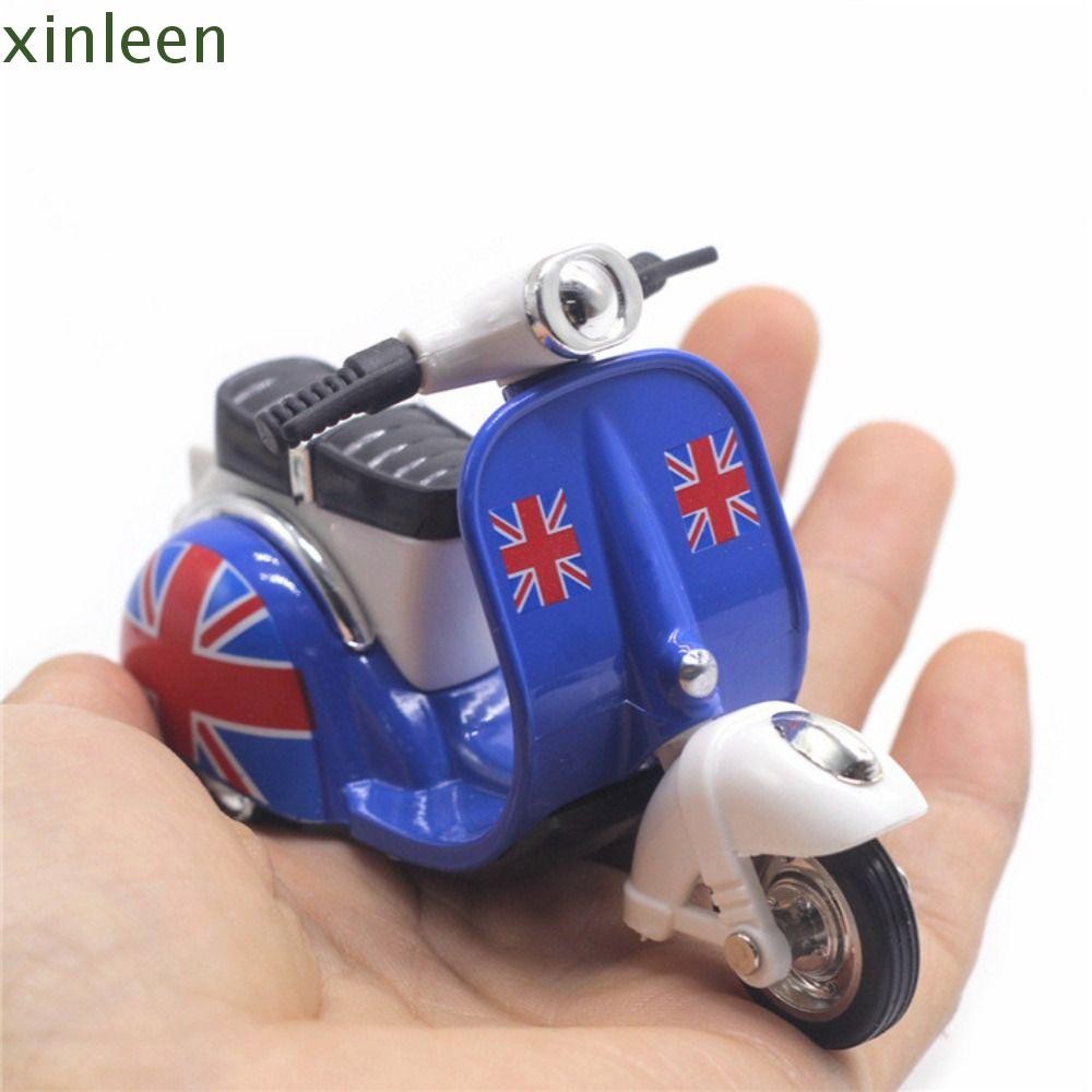 XINLEEN Mini Motorcycle, Inertia Pull-back Motorcycle Model, Birthday ...