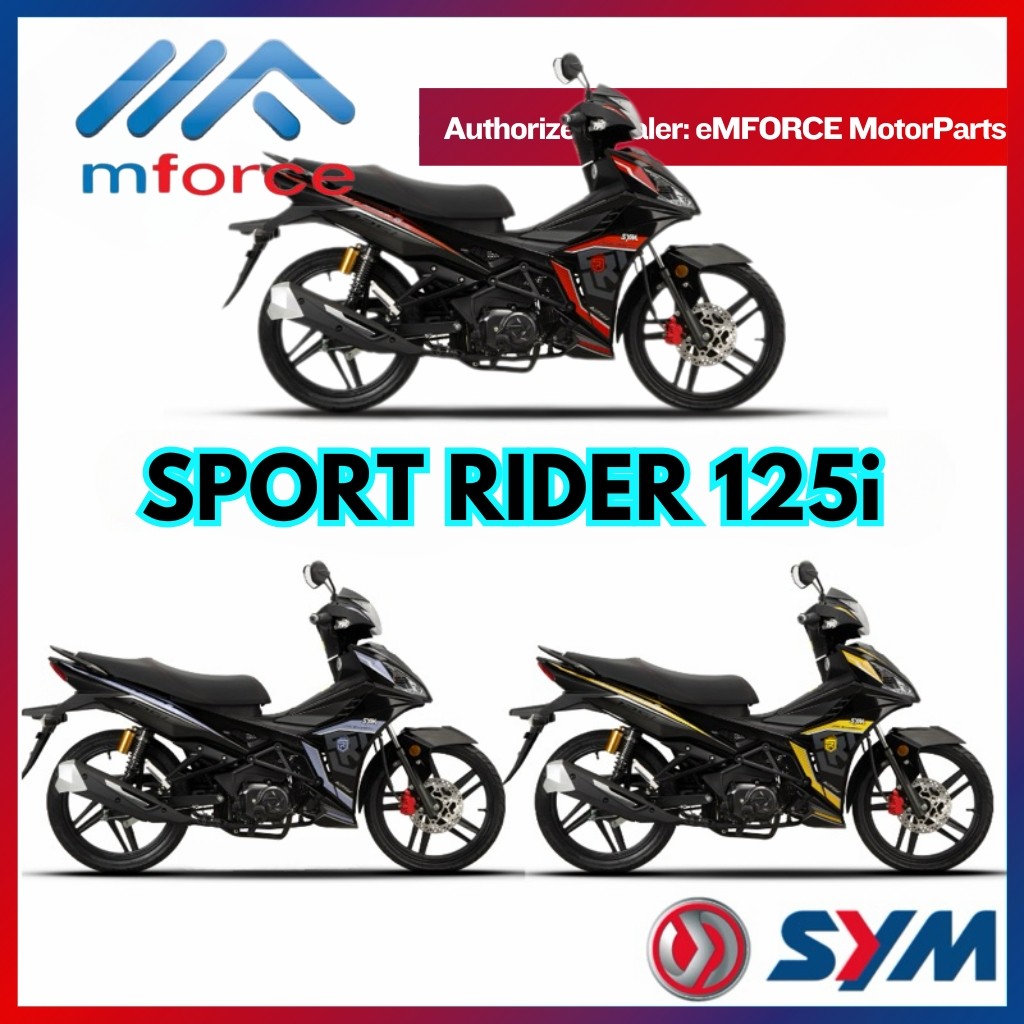 SYM SPORT-RIDER 125i SPORT RIDER 125 BODY COVER SET WITHOUT STRIPE ...