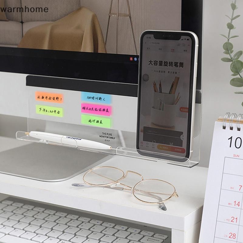 【warmhome】 Creative Acrylic Monitor Message Memo Board Sticky Notes ...