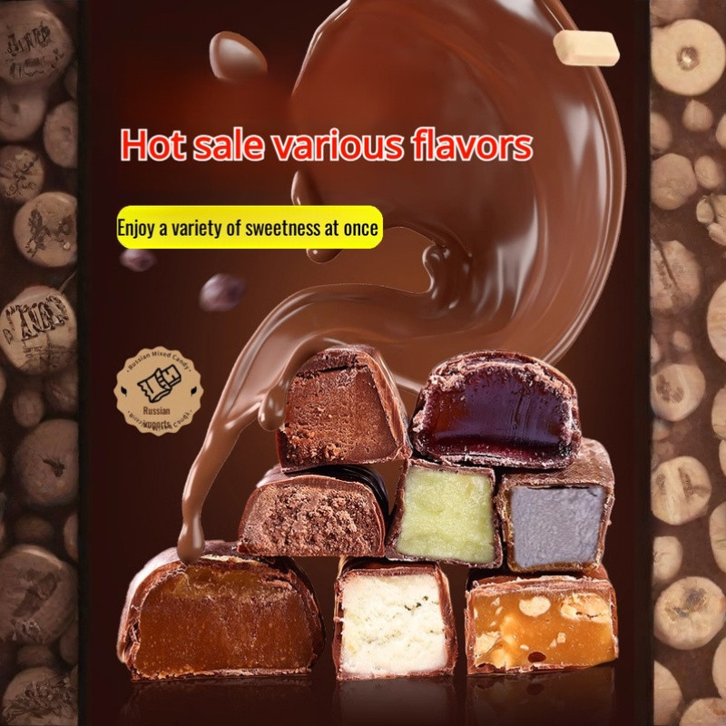 Mixed flavors Candy chocolate Health Alcoholic dessert Russian Imported ...