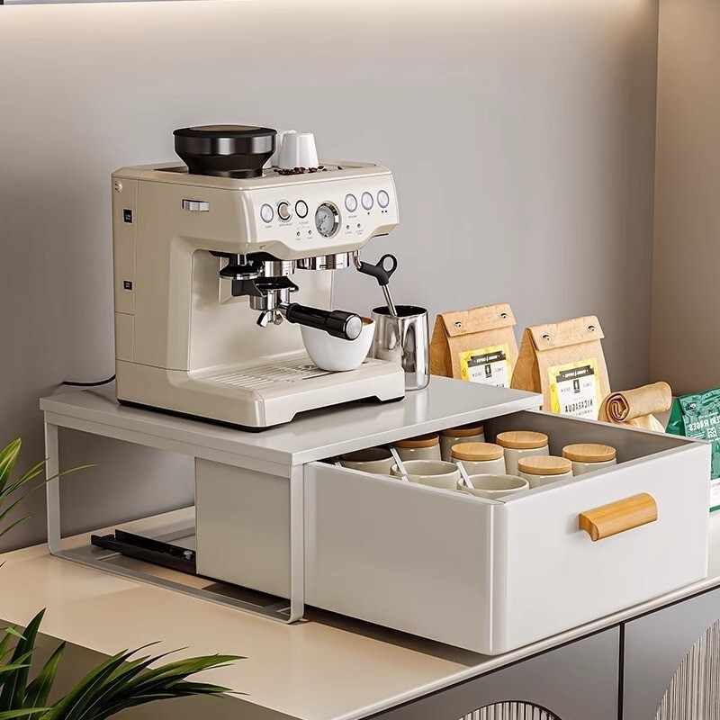 Coffee machine cup storage rack tea bag capsule tea room water bar ...