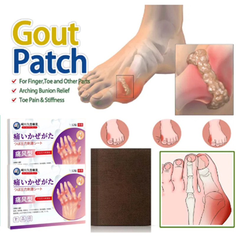 Japan Gout Patch for Wrist Pain Gout Arthritis Joint Pain Uric Acid ...