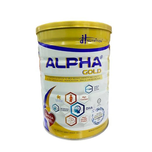 JH NUTRITION ALPHA GOLD 800G (EXP 12/2026) | Shopee Malaysia