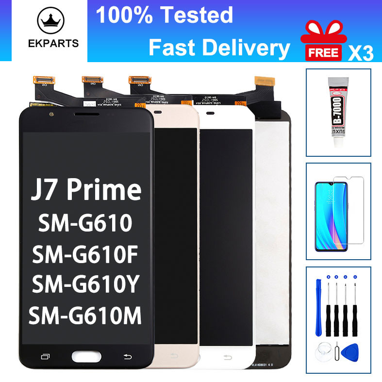 Top Quality For Samsung Galaxy J7 Prime G610 LCD Display SM-610F G610Y ...