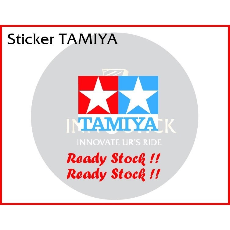 Sticker Motor TAMIYA | White TAMIYA | Shopee Malaysia