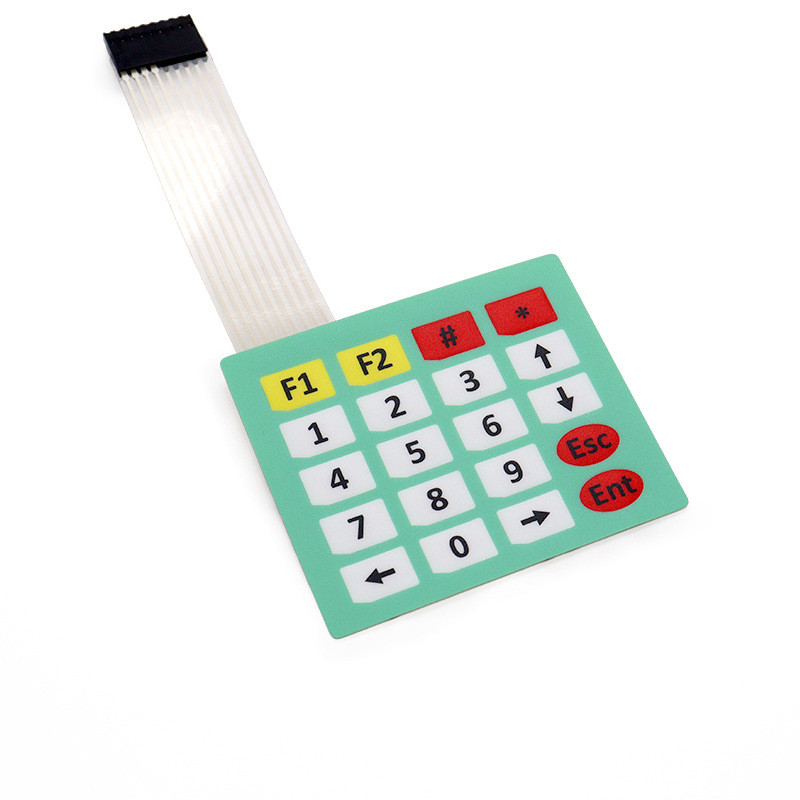 Large Button 4 * 4/1 * 4/3 * 4/4 * 5 Matrix Keyboard MCU External ...