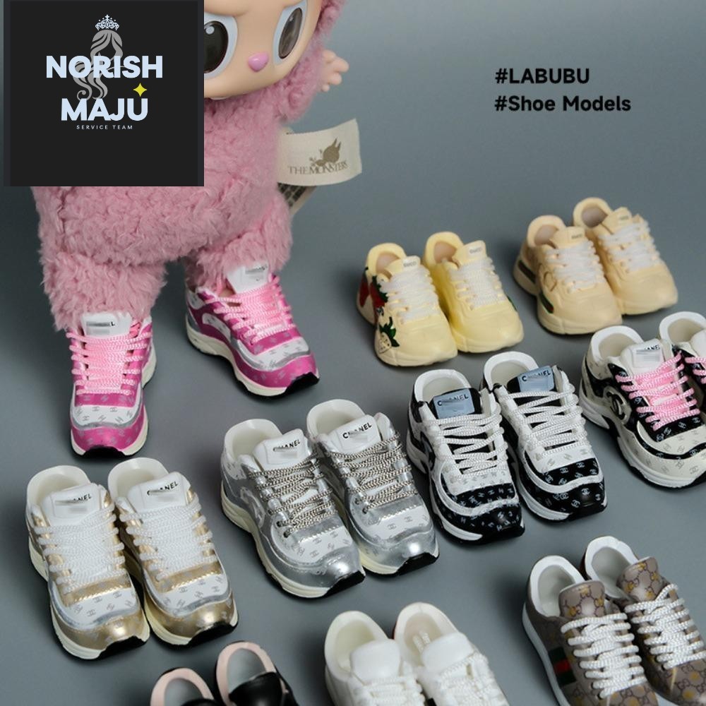 MiniUtensilAndTools Labubu Doll Shoes, Labubu Time To Chill Filled|Doll ...