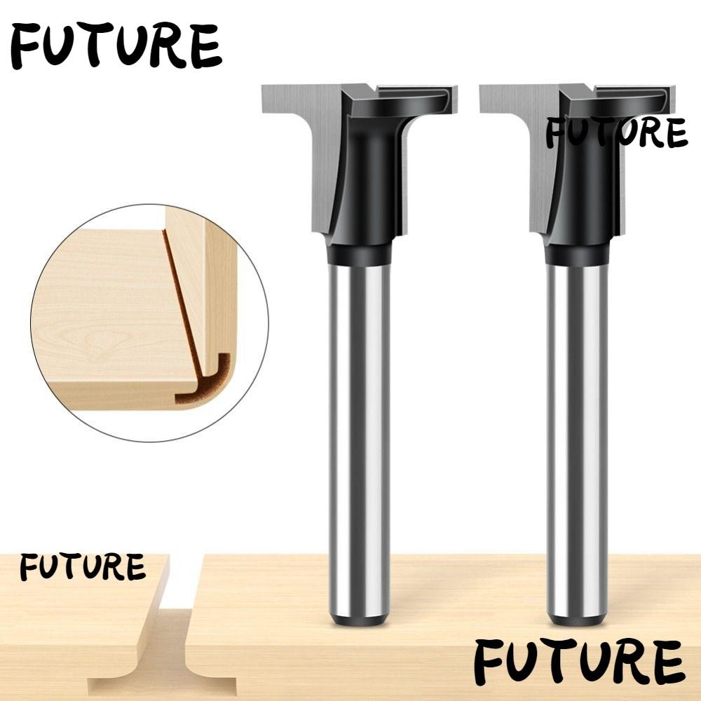 HL-FUTU Router Bits, Carbon Crystal Plate 6mm 1/4" Shank Slotted Angle ...