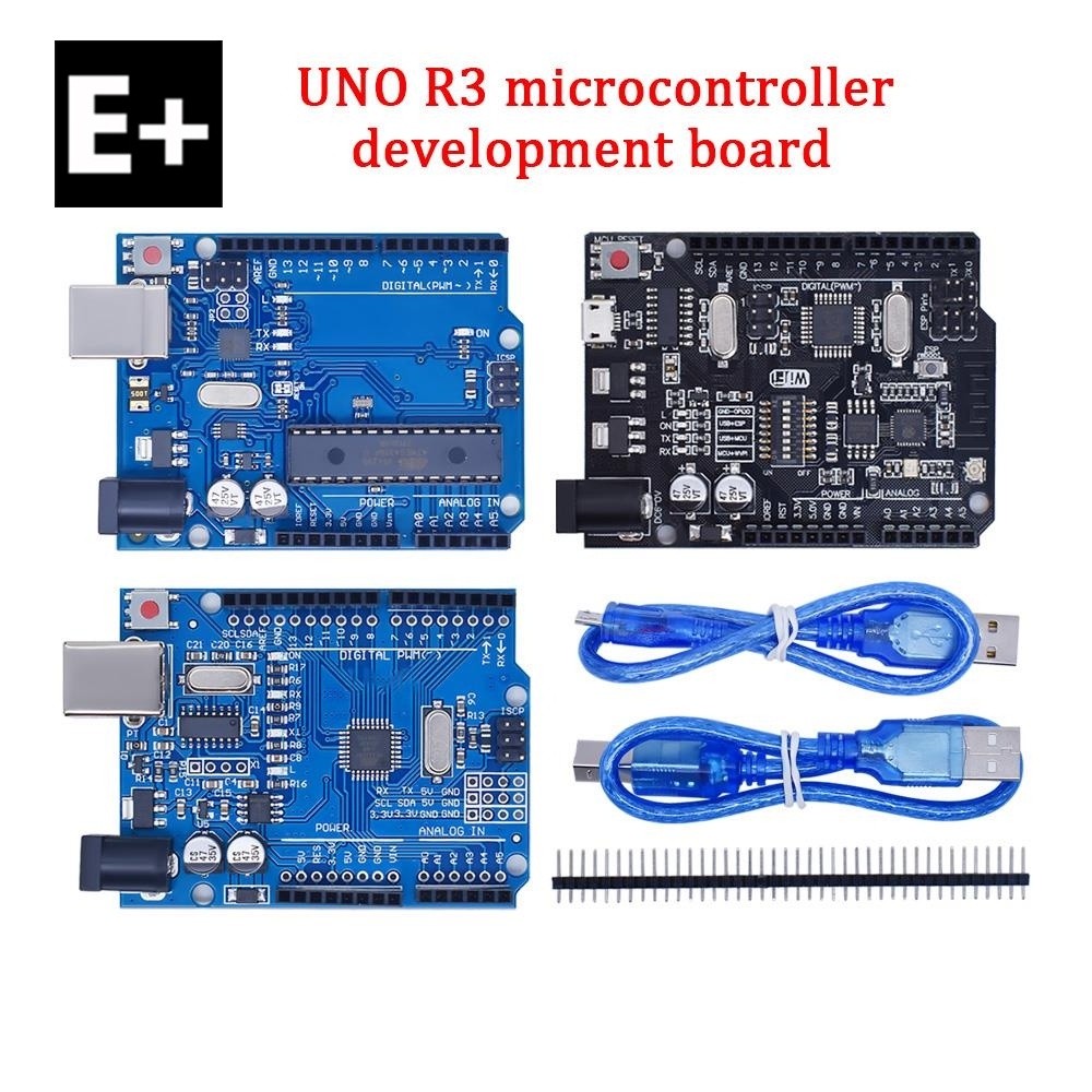 UNO R3 Box ATMEGA16U2 / UNO+WiFi R3 ATMEGA328P Chip CH340G For Arduino UNO R3 Development Board ...