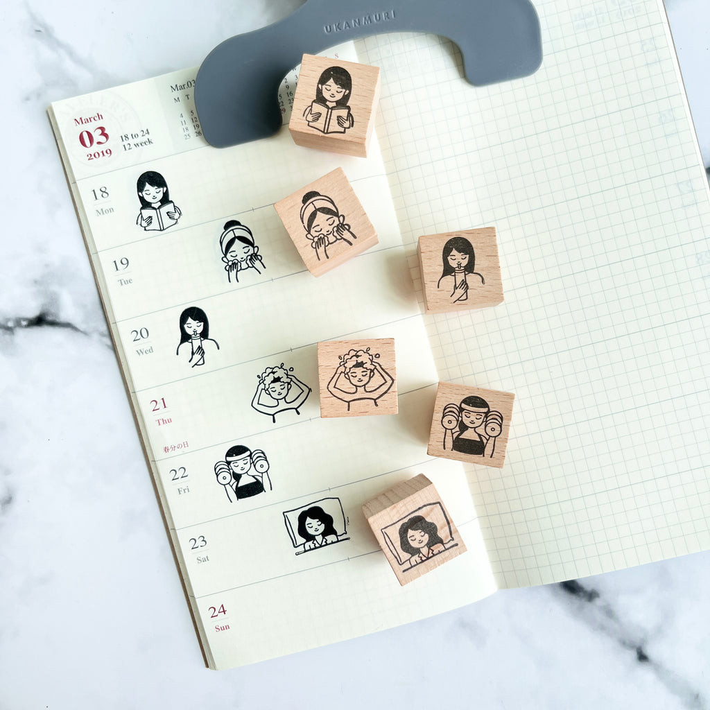 Daily Girl Rubber Stamp | Shopee Malaysia