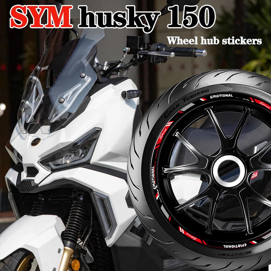 Mags Decals for Sym Husky 150 Rim Sticker for Motorcycle Hub Decals ...