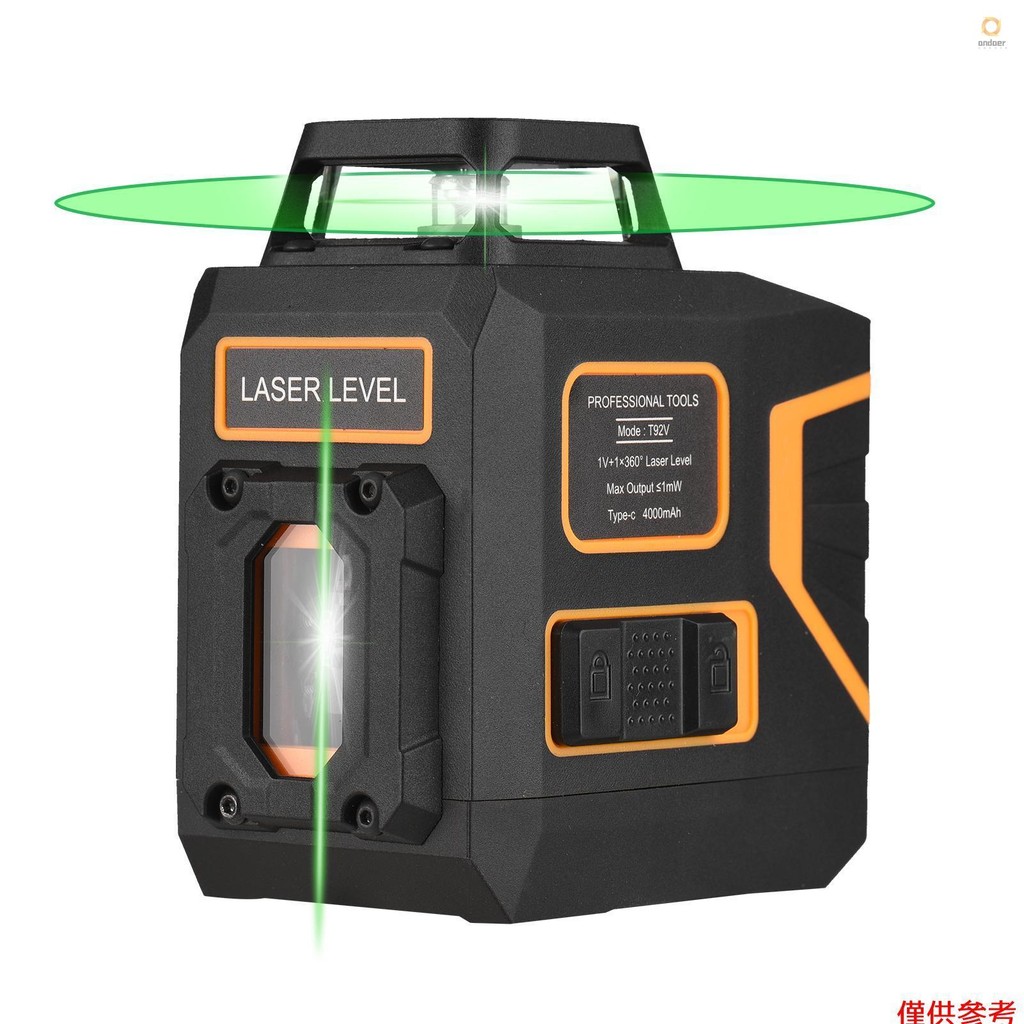 Cross Line Laser Level with Bracket 30M/ 98FT Self Leveling 360-degree ...