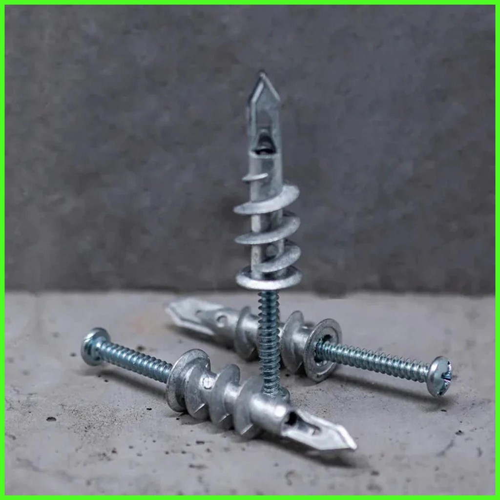 Dry Wall Anchors And Screws Kit Heavy Duty Drywall Anchors 40 Pieces ...