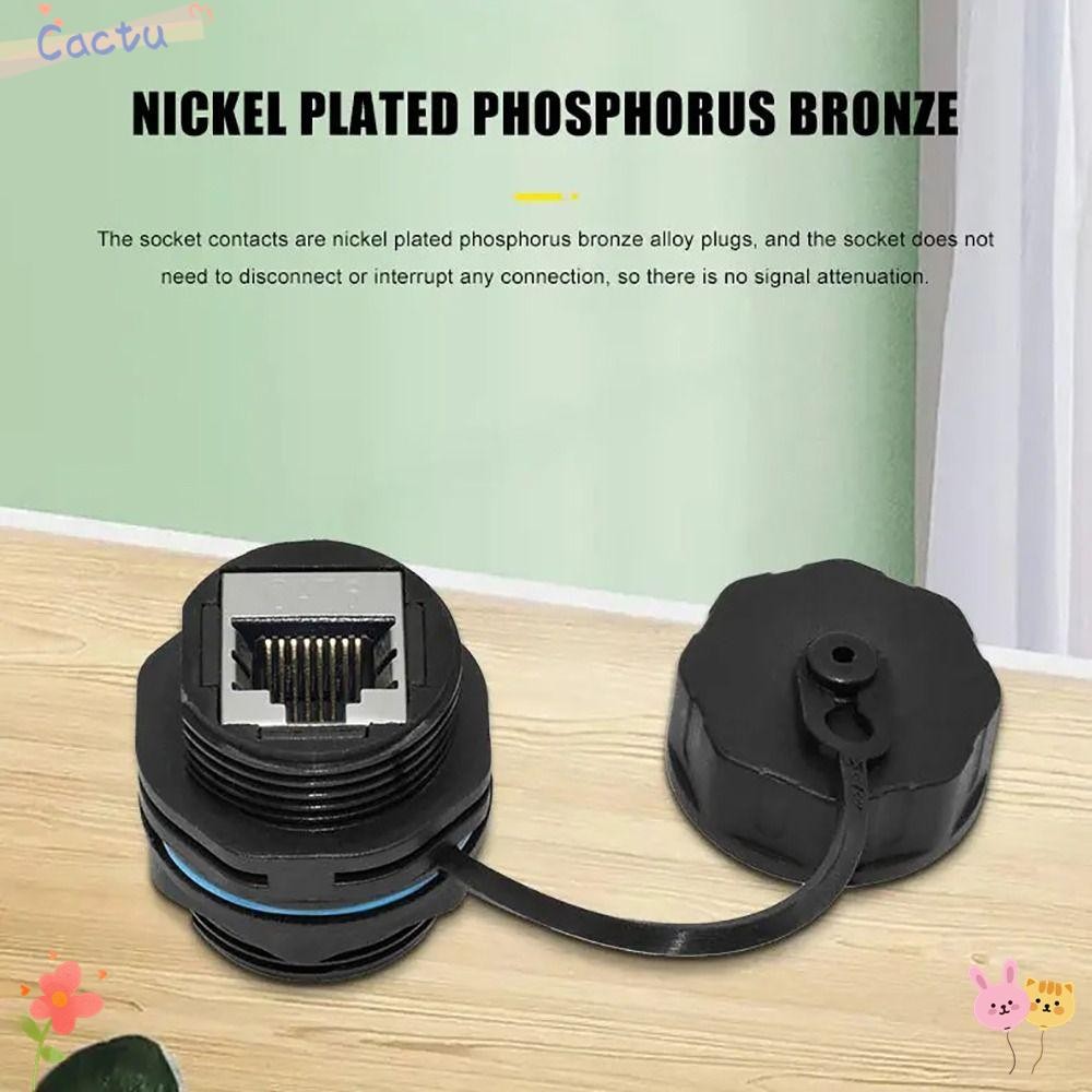 FACC-H Cat6A RJ45 Connector, Circular Shielded RJ45 Connector, Ethernet ...