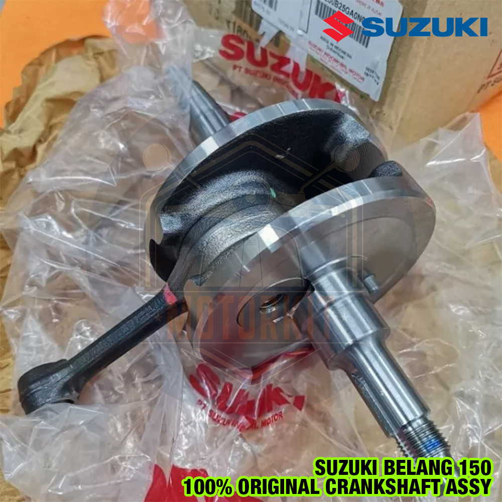 SUZUKI BELANG 150 100% ORIGINAL CRANKSHAFT ASSY | Shopee Malaysia