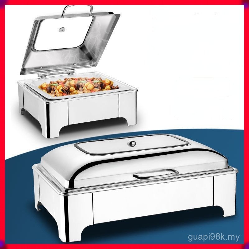 Stainless Steel Hotel Thermal Pot Food Warmer Dinner Tray Electric ...