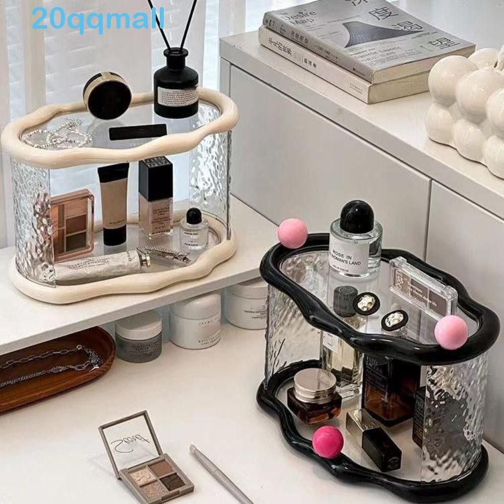 QQMALL Desktop Storage Rack, 2 Layers INS Water Cup Storage Rack, Skin ...