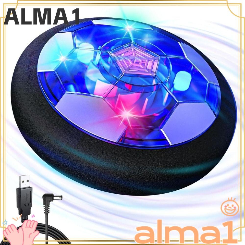 ALA Floating Football, Air Power Electric Hover Soccer Ball, LED Light ...