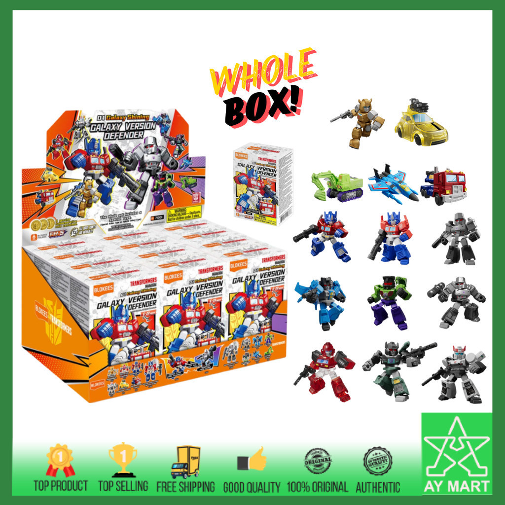 Blokees Transformers Galaxy Shining Blind Box Version 01 1 Set Box ...