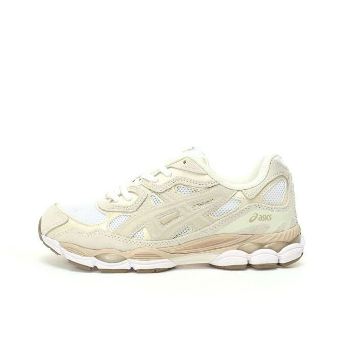 shoebox Asics Gel-NYC vintage casual running shoes "Bige White Brown ...