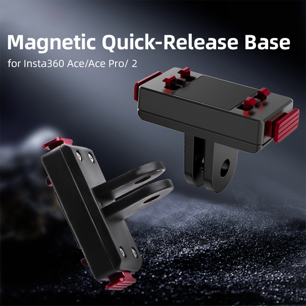 XT-XINTE Magnetic Quick Release Base Tripod Adapter Two-Claw Design ...