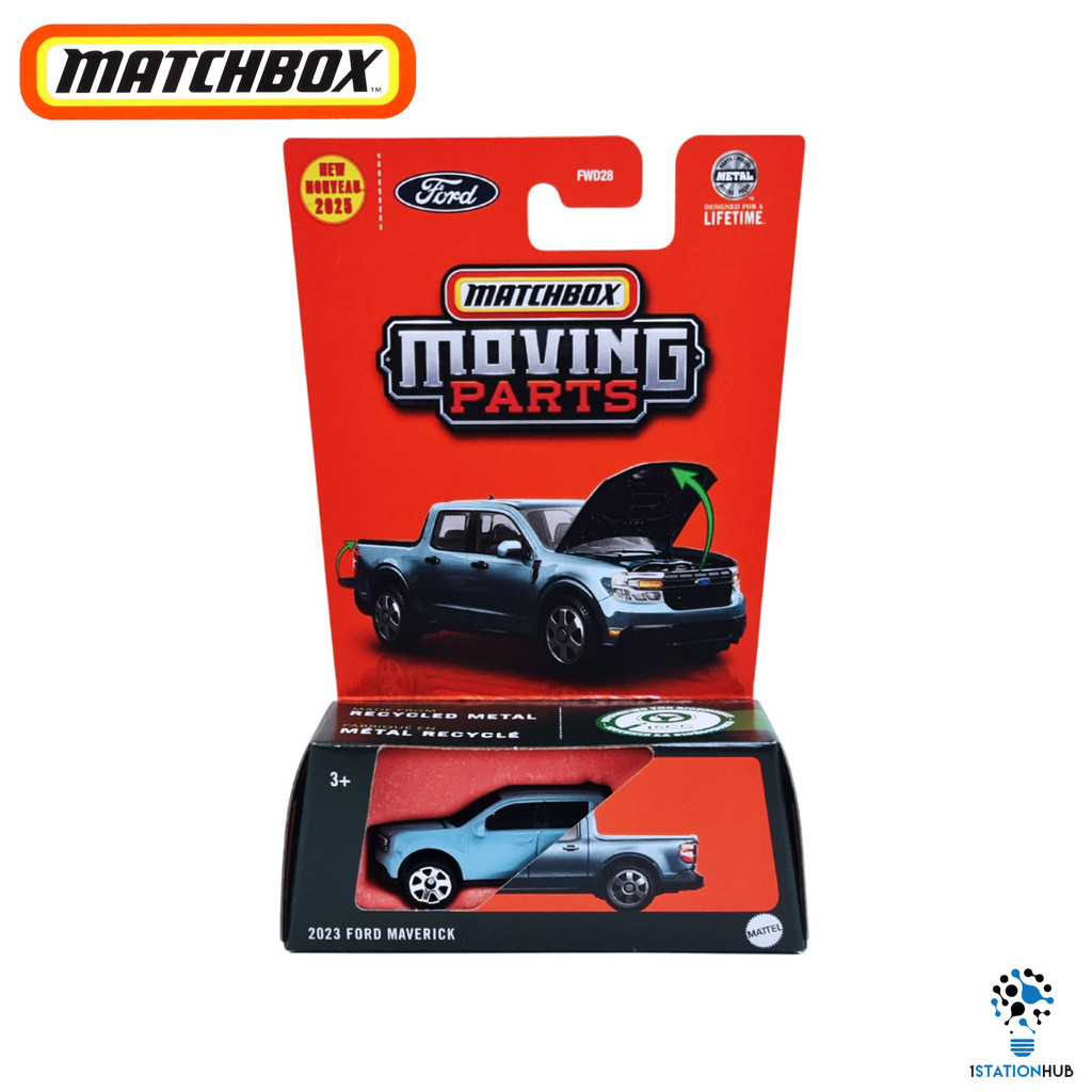 Matchbox Moving Parts 2023 Ford Maverick Car | Cars Collector Kids Toys ...