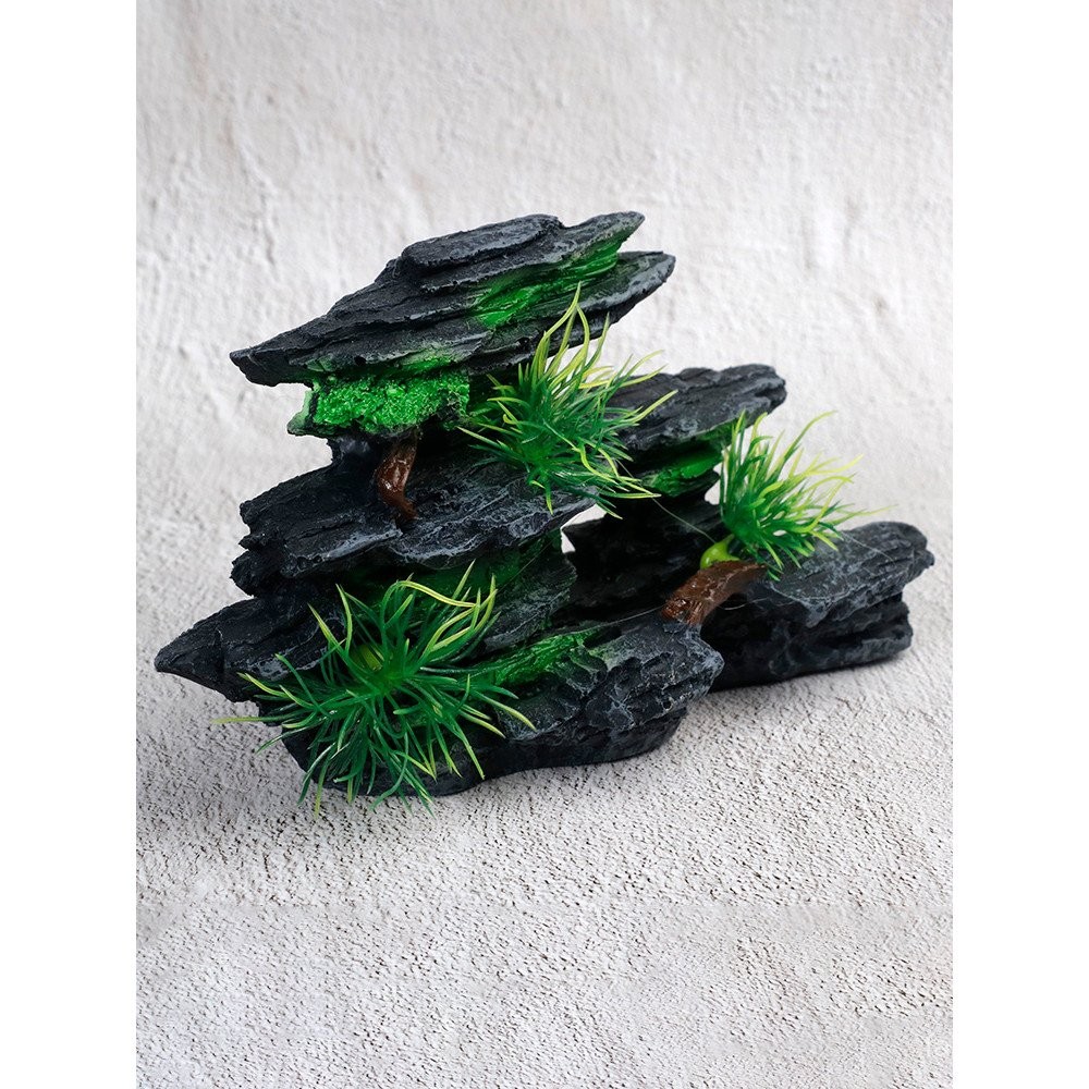 Tangki Ikan Hiasan Dalaman Hiasan Landskap Batu Gunung Buatan Mesra ...