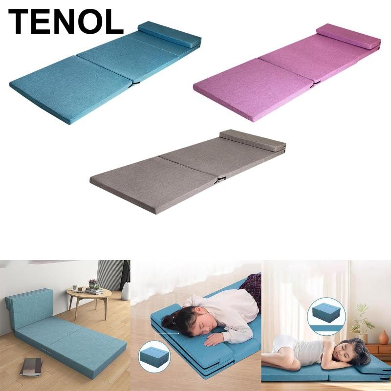 TENOL Foldable Futon Mattress Ultralight Floor Mattress for Dormitory ...