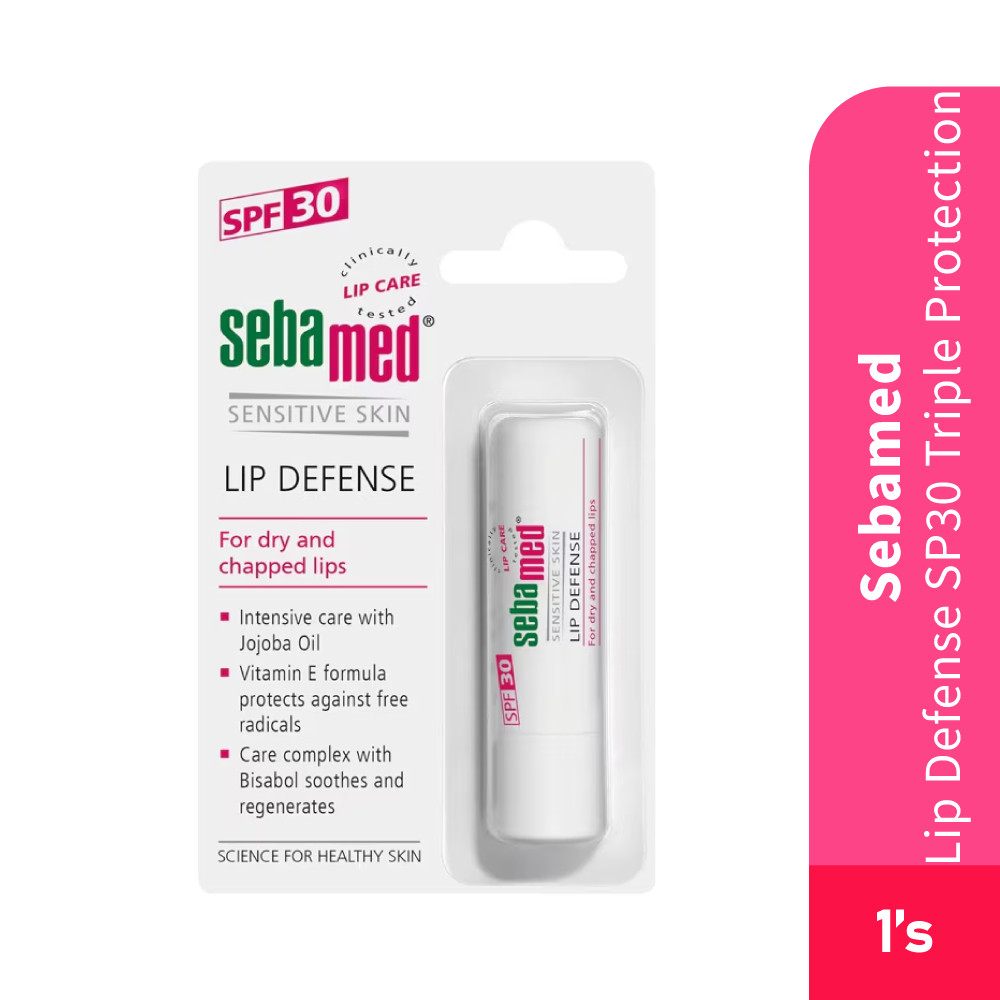 SEBAMED Lip Balm Defense Spf 30 Triple Protection, Lip Balm Spf ...