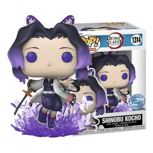 Funko Pop 1314 Animation Demon Slayer Shinobu Kocho Vinyl Figure Toy ...