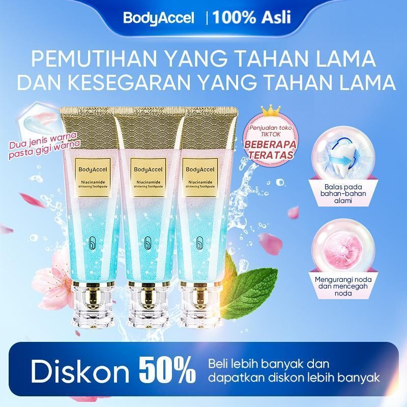 Bodyaccel toothpaste whitening teeth and tartar Whitening Removes ...