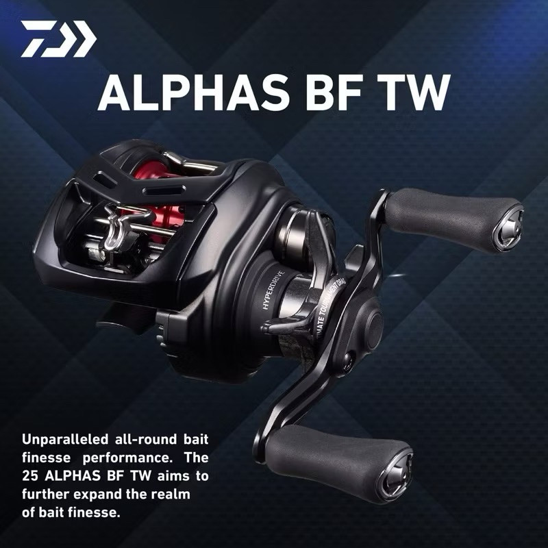 2025' DAIWA ALPHAS BF TW BAITCASTING REEL 6.3 8.5 BFS REEL FISHING REEL ...