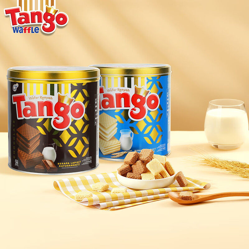 Indonesia Imported Tango Tango Classic Mocha Crispy Wafer Biscuits ...