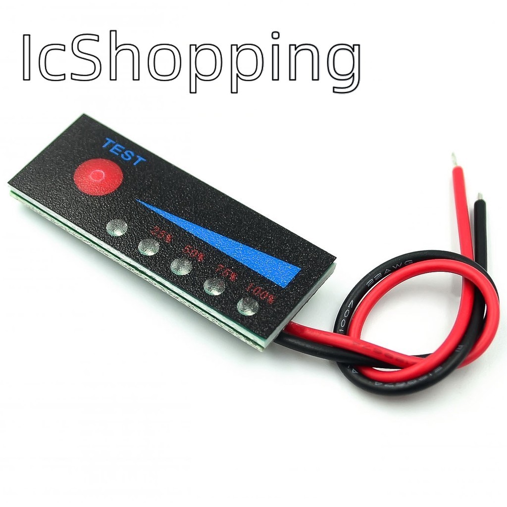3.7V 2S 3S 4S 18650 Li-ion Lipo Lithium 12V Lead Acid Battery Level ...