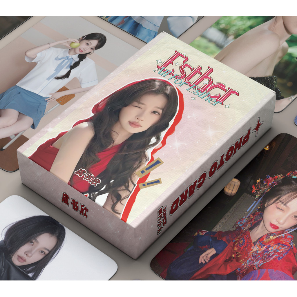 50-55pcs Chinese Drama Actor Ding Yuxi Esther YU Shuxin Hologram Lomo ...