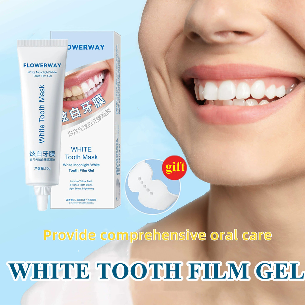White Tooth Mask White Tooth Film Gel Clean Mouth Whiten Teeth Remove ...
