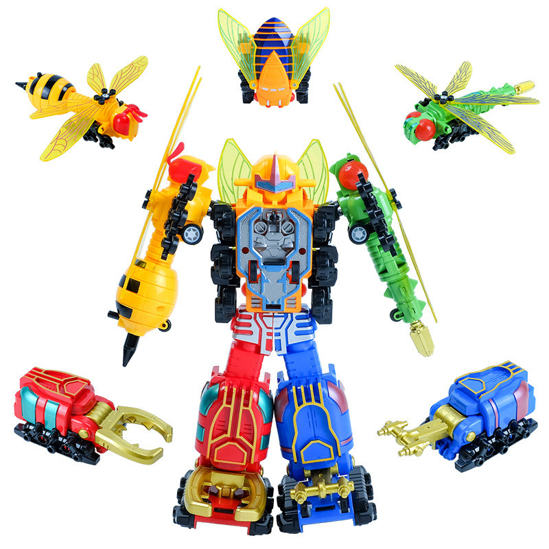 Puzzle Toys Fighter Robot Model Kit Insect Assembled Into A | Shopee ...