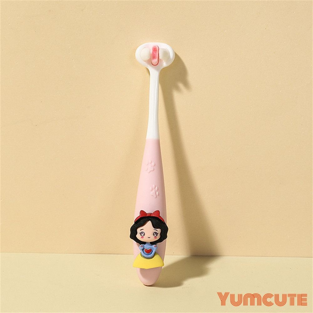 Soft-bristled Childrens Three-sided Toothbrush Princess Altman Series 0 ...