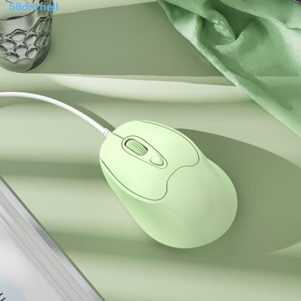 DARNELL Type C Wired Mouse, Type C Wired Wired Mute Mouse, Cute Mause 1 ...