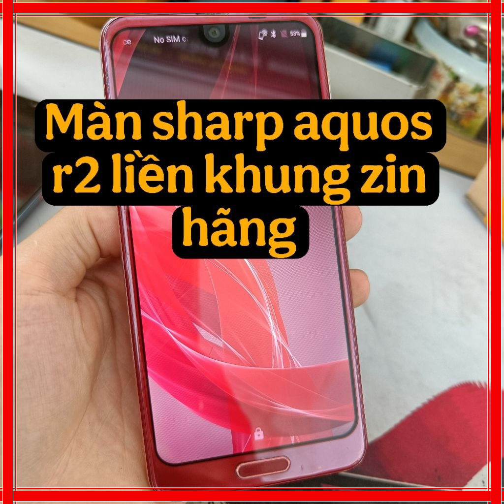 Genuine Sharp Aquos R2 screen with beautiful original frame | Shopee Malaysia