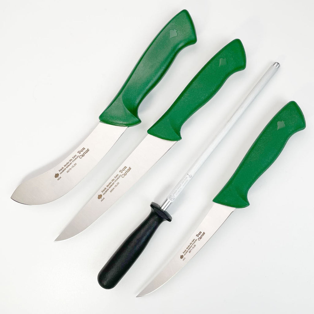 F. Herder chef/Kitchen Knife Set of 4 Items Made in Solingen Germany ...