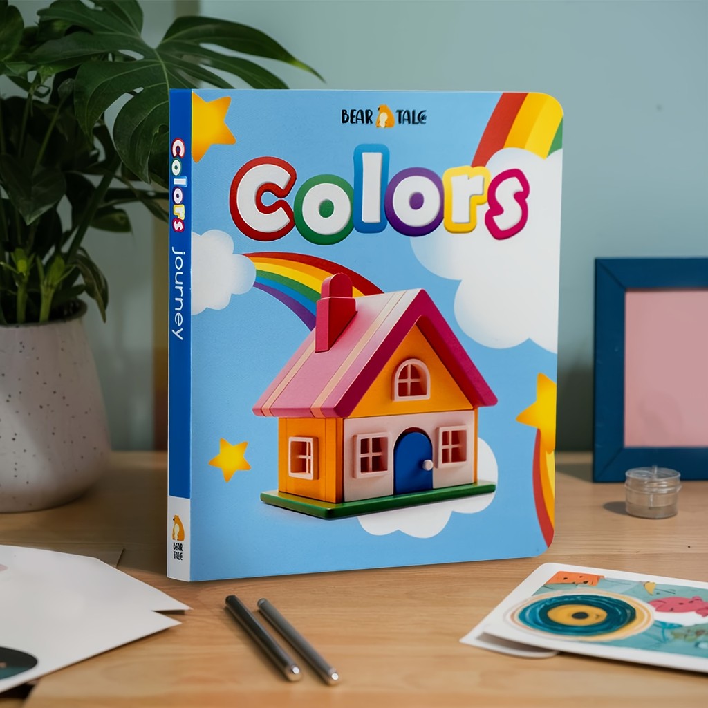 Bear Tale Color Recognition Book For Children To Learn Recognize Colors ...