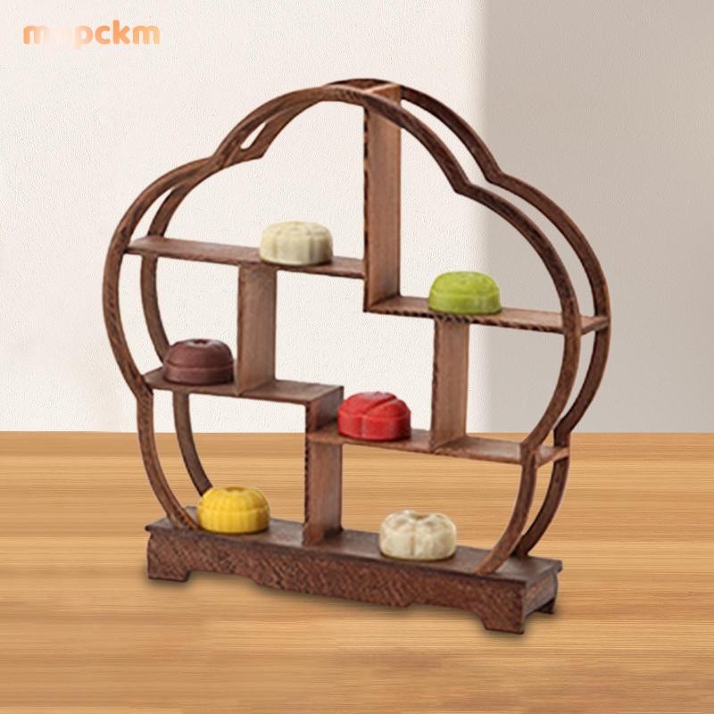 [mopckm] Wooden Display Shelf Chinese Wooden Display Cupcake Stand ...