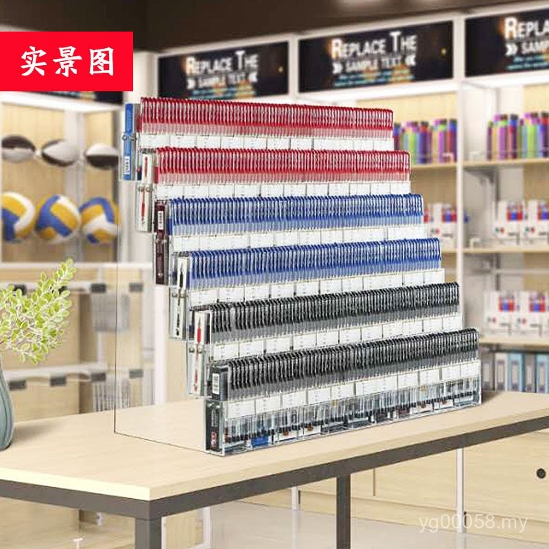 Pagoda Ladder Multi-Layer Display Stand Acrylic Storage Rack Stationery ...