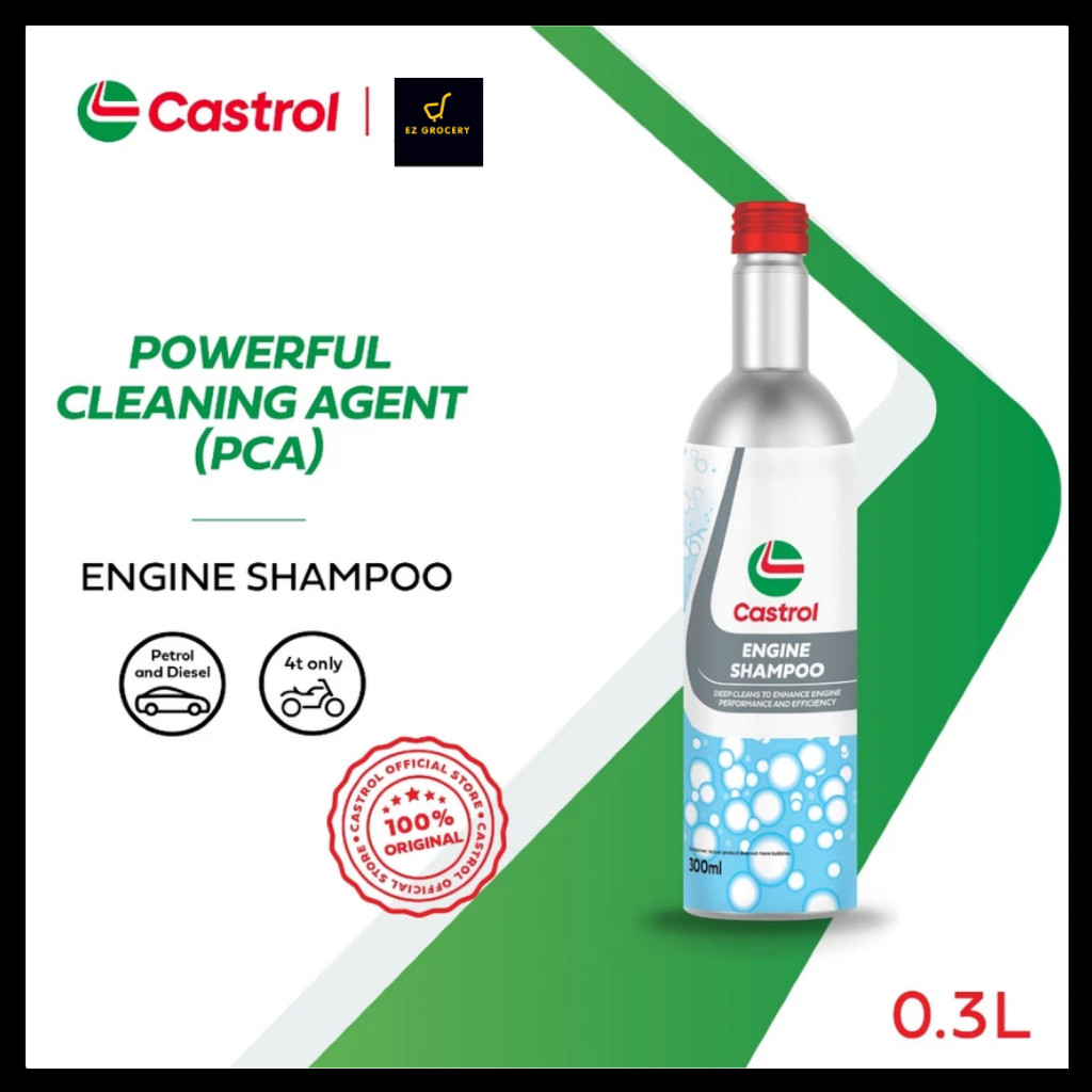 Syampu Enjin Castrol 300ml Engine Shampoo [ 21.50 if buy 2 ] 100% ...
