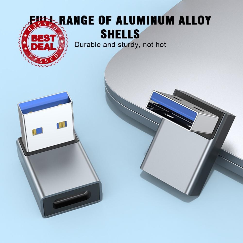 90 Degree Left Right Up Down Angled Usb 3.0 A Male To Usb Adapter ...