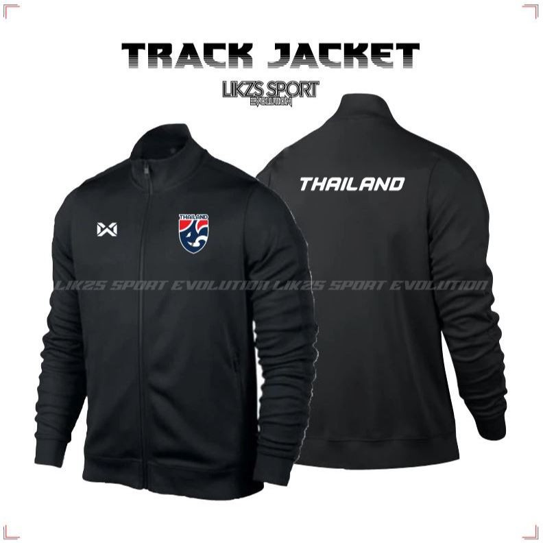 Thailand FA Track Top Jacket National Team Training Sweater Football ...