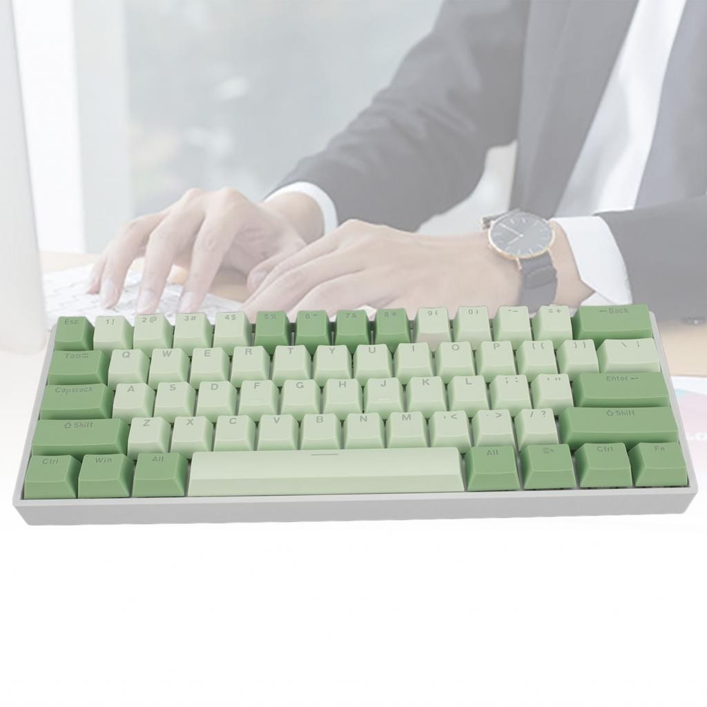 Apill Mechanical Keypad Blue Switch Matcha Theme Keyboard Wide ...