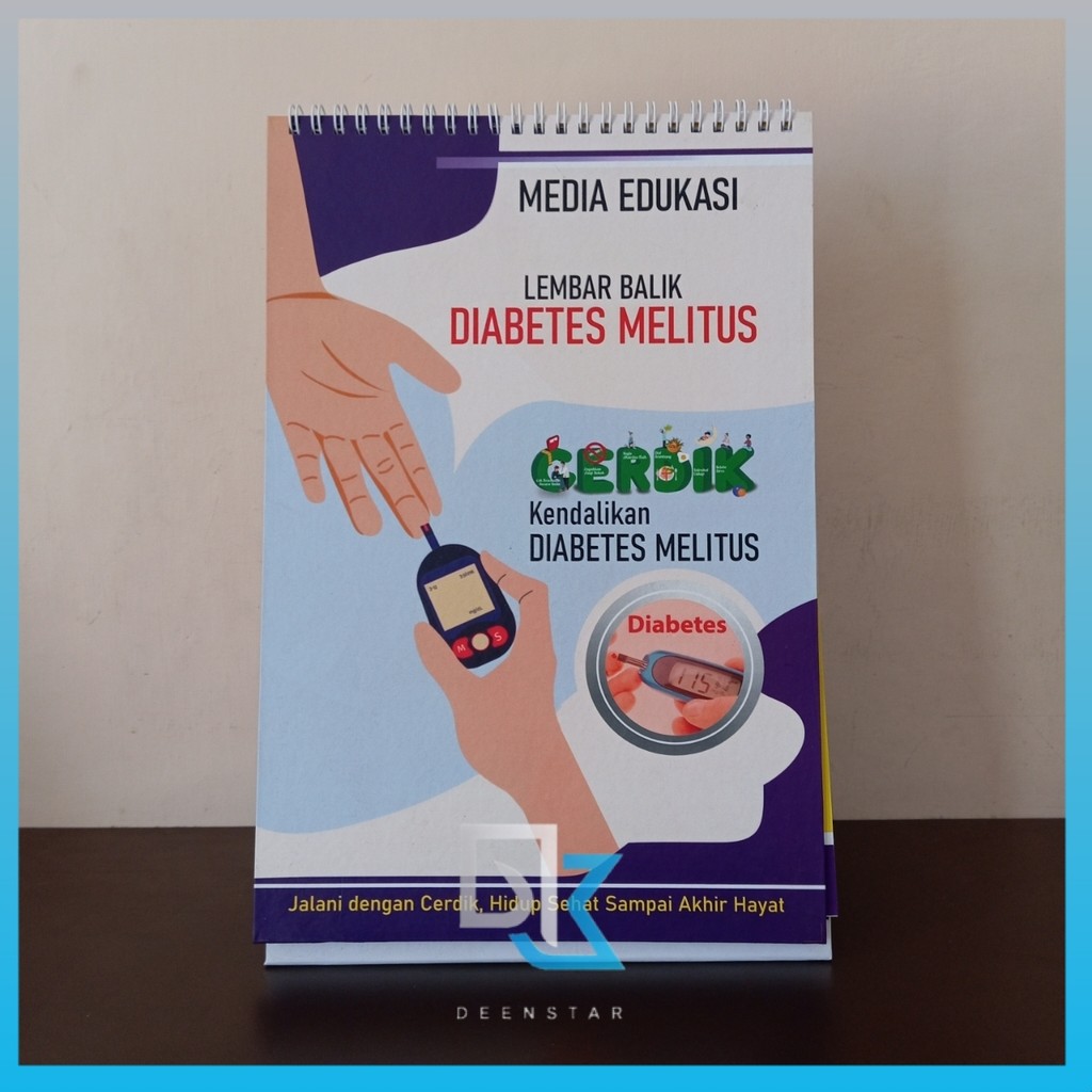 Diabetes Mellitus Flip Sheet, DM Flip Sheet Book, Health Prompt Flip ...